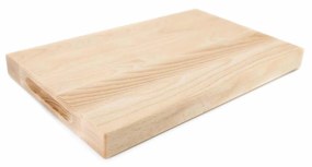 Dřevěné kuchyňské prkénko s úchopy (Velikost: S: 40x25)