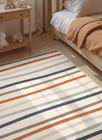 Hanse Home, Dětský koberec Adventures 106410 Cream Multicolor, 200x290, vícebarevná, dětský pokoj