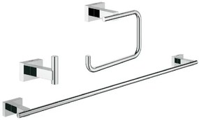 Grohe Essentials Cube - Sada doplňků, chrom 40777001