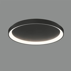 ACB Iluminacion Stropní LED svítidlo GRACE, ⌀ 58 cm, 50W, CRI90 Barva: Černá, Teplota světla: 4000K - denní bílá, Stmívání: TRIAC