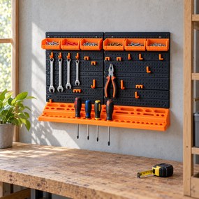 Nástěnná sada s držákem na nářadí a boxy ArtPlast 321