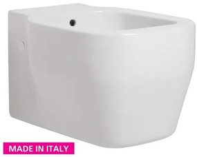 HOPA Závěsný bidet GLAZE 52 × 36 cm Sada pro zavěšení bidetu - Bez upevňovací sady KEAZGLBI