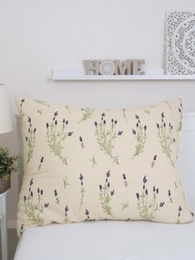 MK Lůžkoviny Krepový povlak na polštář Renforcé 70 x 90 cm - Levandule 02