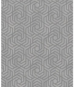 Vliesová tapeta geometrická šedá, zlatá 32610 / Tapety na zeď City Glam (0,53 x 10,05 m) Marburg