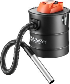 Vysavač na popel BENEDIKT, 1200 W, 18 kPa, černá/oranžová Monzana