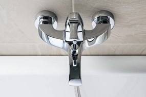 Sapho Dreamart DA010 vanová nástěnná baterie chrom