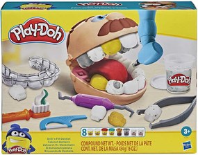 HASBRO PLAY-DOH Zubař Doktor Drill and Fill set modelína s nástroji 14f1259