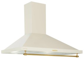 Klarstein Montblanc 90, digestoř, 90 cm, nástěnná, 599m³/h, LED, lišta, bílá