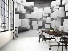 3D tapeta kostky (150x105 cm) - Murando DeLuxe