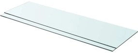 Policové desky 2 ks sklo čiré 90 x 25 cm 3051580