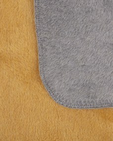 Deka Cotton Cloud 150x200cm  Mustard&amp;Grey