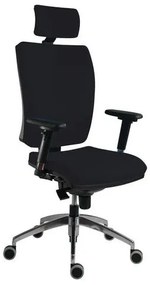 Manutan  Kancelářská židle Gala Top, černá