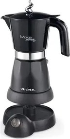 Ariete 1368 Moka Aroma Grande černá / elektrická moka konvice / 480 W