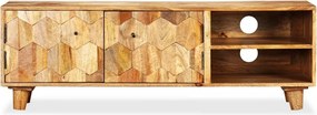TV stolek z masivního mangovníkového dřeva, 118 x 35 x 40 cm 245136