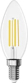 EMOS Filament Candle 3,8W E14 / Žárovka / náhrada za 60W / teplá bílá