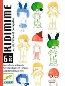 DJECO Karetní hra Kidimime - Hádej, kdo jsem / Karetní hra / pantomima