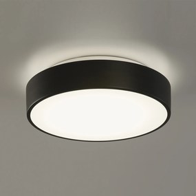ACB Iluminacion Stropní LED svítidlo DINS, ⌀ 32 cm, 24W, CRI90, IP44, CCT switch 2700-3000K Barva: Černá, Stmívání: DALI/PUSH