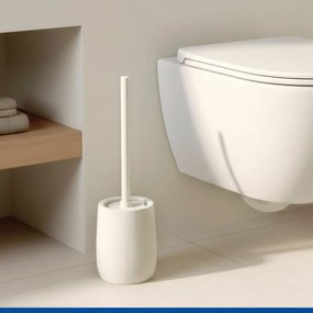 Krémová keramická WC štětka Fablo – Wenko
