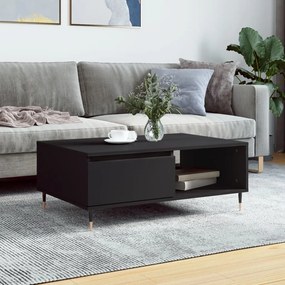 vidaXL Konferenční stolek 90 x 60 x 35 cm kompozitní dřevo [827052] Barva: Černá