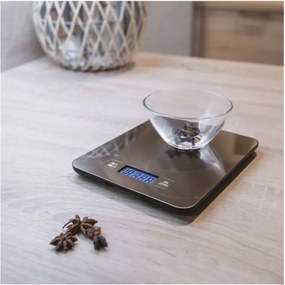 Kuchyňská váha EMOS EV023, digitální, 5 kg, stříbrná, sklo