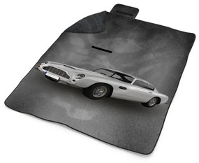 Sablio Plážová deka Aston Martin Tmavé pozadí: 200x140 cm