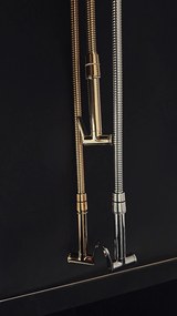 Rea Lungo Loop Diamond, podomítková bidetová baterie,lesklá měděná, REA-B8971