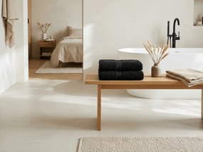 Ručník EMBORIA 50x100 cm černý, 100% bavlna