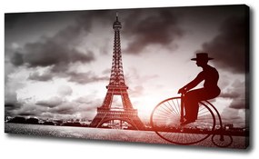 Wallmuralia Foto obraz na plátně do obýváku Eiffelova věž Paříž 100x50