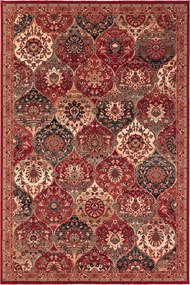Kusový koberec vlněný Osta Kashqai 4373 301 Klasický červený Rozměr: 240x340 cm