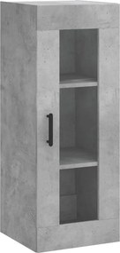 Skříň highboard betonově šedá 34,5x34x180 cm kompozitní dřevo 3199373