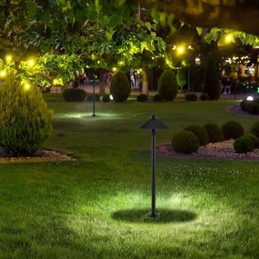 LED Solution Černé zahradní LED svítidlo zapichovací 7W IP65 53cm 20317