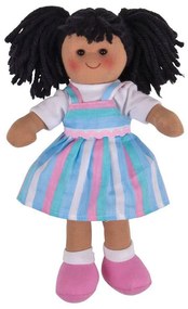Bigjigs Toys Látková panenka Kira 28 cm