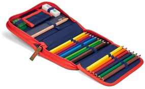 Školní penál Ergobag - Fluo drak