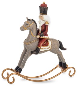 Figurka louskáček na houpacím koni 146721