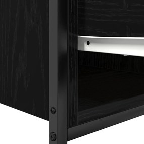 vidaXL Koupelnová skříňka s umyvadlem a zásuvkami Černý dub [861882] Barva: dub sonoma