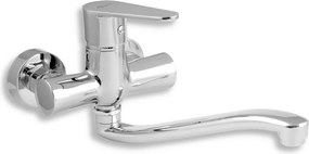 Novaservis Titania Fresh Umyvadlová baterie nástěnná 100 mm, chrom, 96074,0