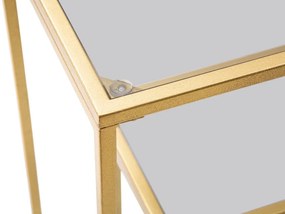 Designová konzole Wambleeska 100 cm zlatá