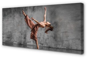 Obrazy na plátně Žena dlouhé vlasy tanec 120x60 cm