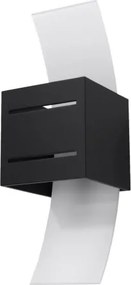 Nástěnné svítidlo SOLLUX Loreto G9 1x40W bez zdroje SL.0201 černá