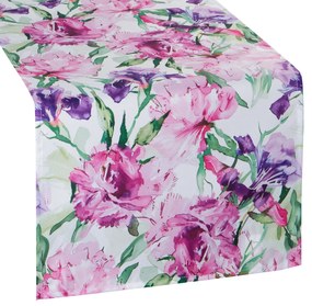 ZAHRADNÍ VODĚODOLNÝ BĚHOUN NA STŮL GARDEN 40X140 CM KVĚTY