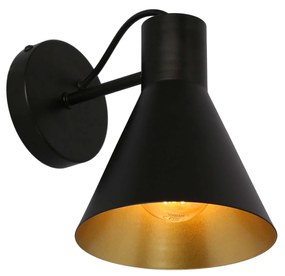 Candellux MORE Nástěnné svítidlo 1X40W E27 Black Mat