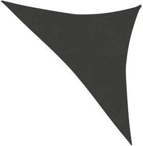 vidaXL Stínící plachta 160 g/m² 3,5 x 3,5 x 4,9 m HDPE [311202] Barva: Černá