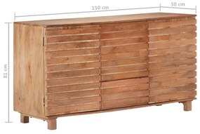 Příborník 150 x 50 x 81 cm masivní mangovníkové dřevo,  287764