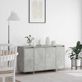 Servírovací skříň Betonově šedá 135 x 41 x 75 cm 3333889