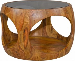 Designový konferenční stolek Velislav II 60 cm Sheesham