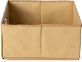 Compactor Anji M přírodní / Úložný košík / bambus / 31 x 31 x 15 cm