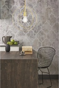 Toolight - závěsná lampa E27 APP286-1CP, zlatá, OSW-08404