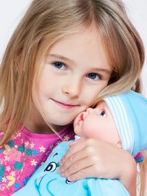 Polsky mluvící a zpívající dětská panenka PlayTo Zosia 46 cm
