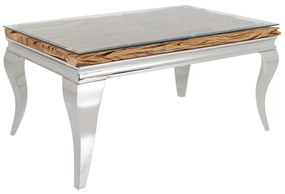 Massive home | Konferenční stolek MODERN BAROCK BARRACUDA 100cm chrom