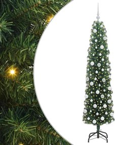 Umělý vánoční stromeček Zelená 180 cm PVC, ocel a plast 3394946